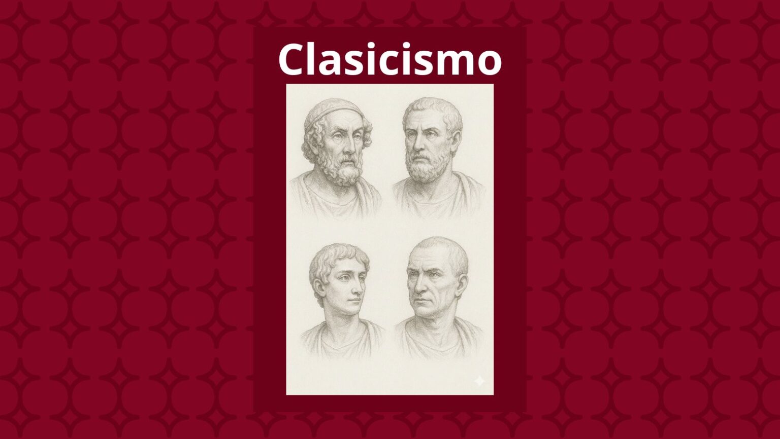 Clasicismo: orígenes, características y autores representativos
